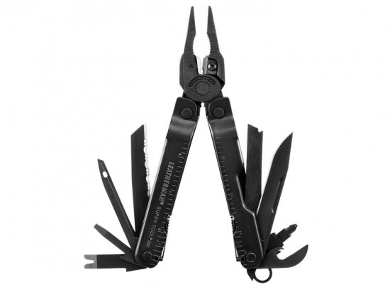 Multifunkční kleště Leatherman Super Tool 300M, černé | alfatactical.eu